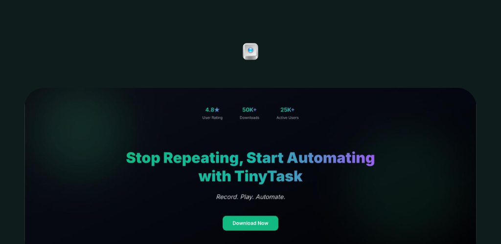 Download Tiny Task for Windows – Free Automation Tool